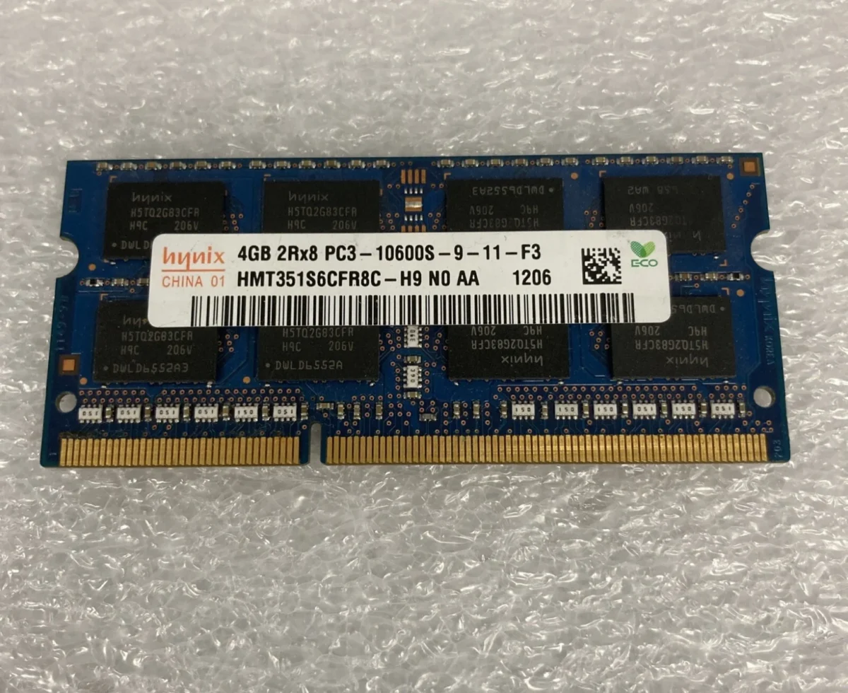 Hynix 4GB PC3-10600 DDR3 1333MHz Laptop RAM Memory - Lansotech ...